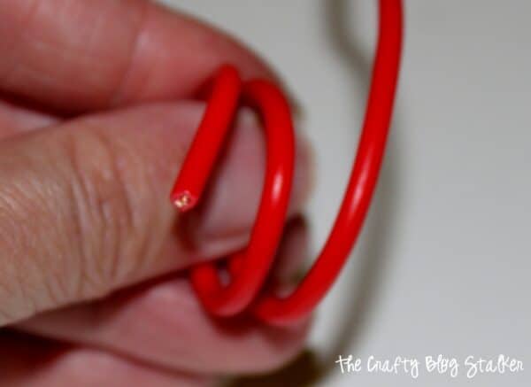 Make an Electrical Wire Ring - The Crafty Blog Stalker