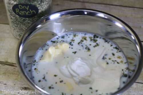 Homemade Restaurant Ranch Dressing and Dry Mix