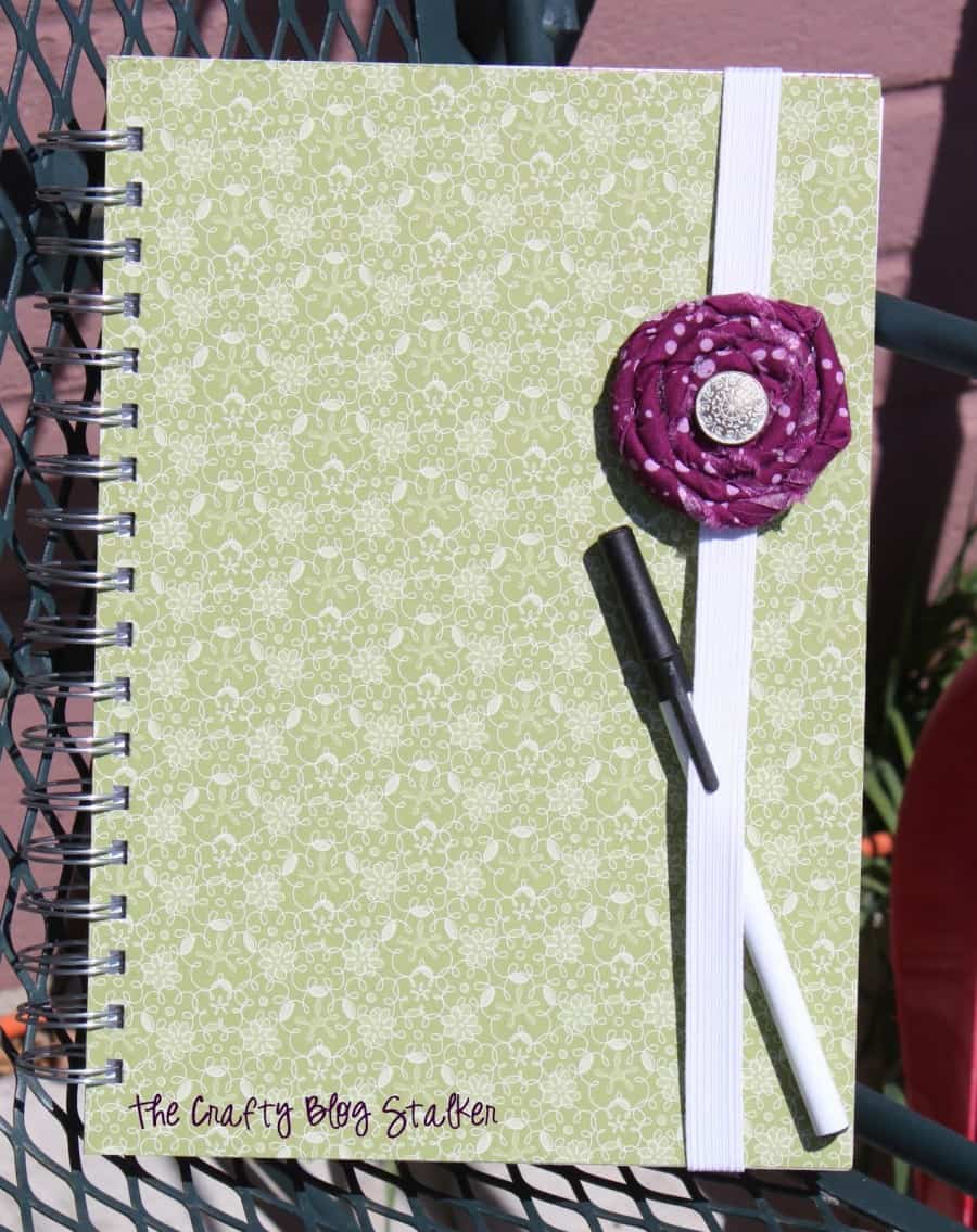 How to Make a Journal Step by Step - The Crafty Blog Stalker