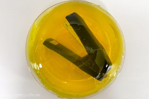 Make the Stapler in Jello Prank - The Crafty Blog Stalker