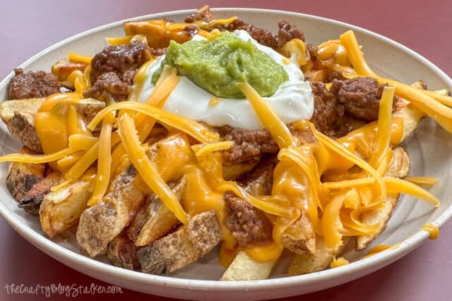 Ultimate Loaded Taco Fries - The Crafty Blog Stalker