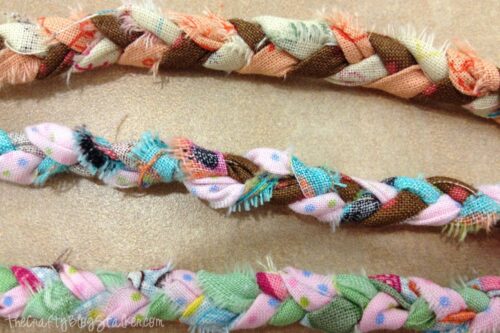 Make a No-Sew Braided Fabric Necklace - The Crafty Blog Stalker