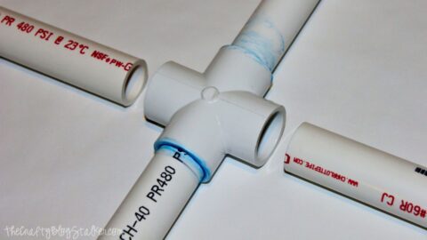 Homemade Sprinkler Made from PVC Pipe