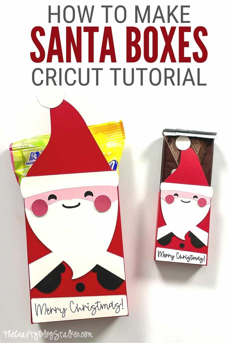How to Make Santa Boxes for an Inexpensive Christmas Gift