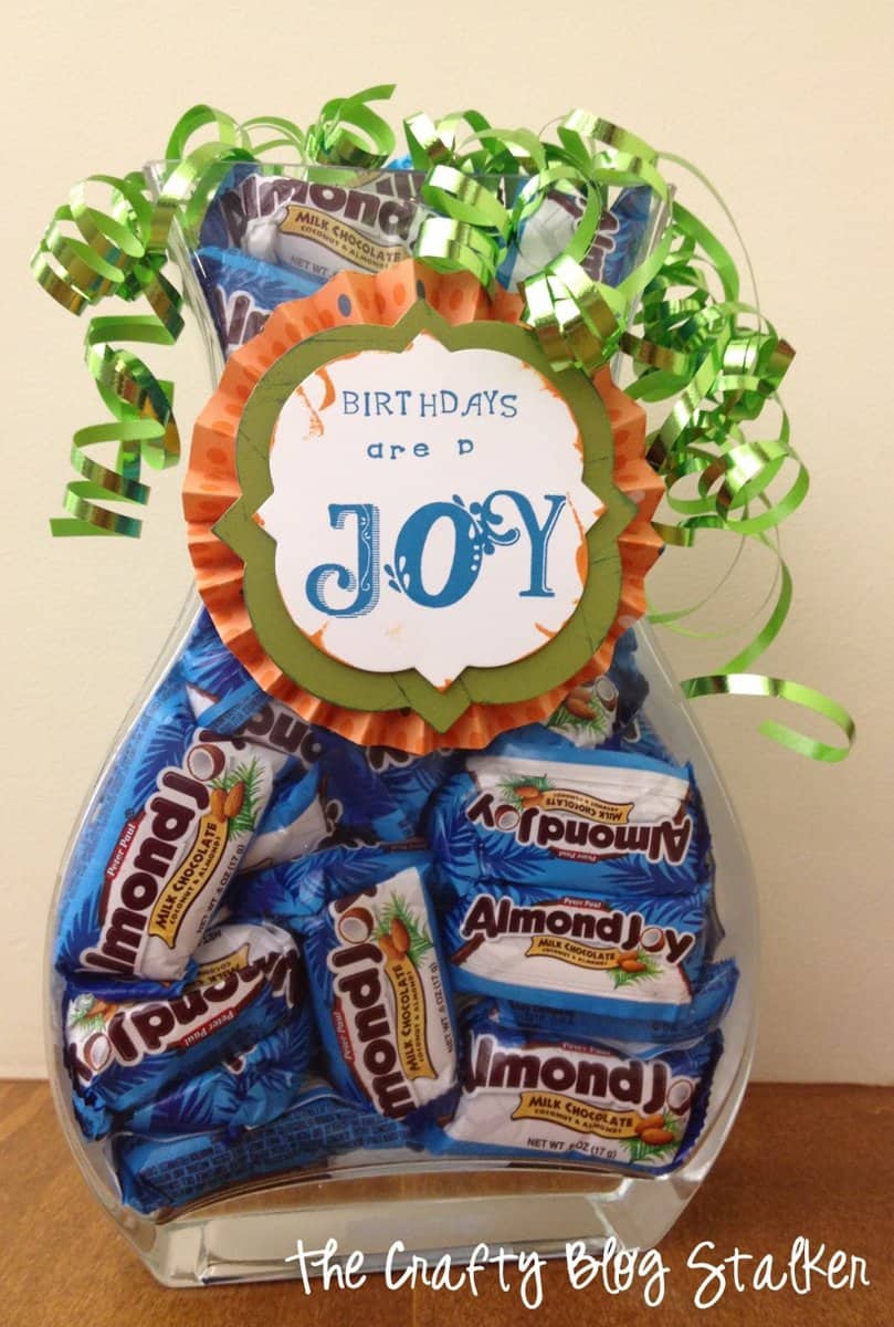 How to Make a Birthday Candy Jar - The Crafty Blog Stalker