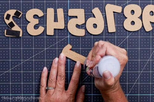 DIY Letter & Number Magnets with Free SVG - The Crafty Blog Stalker