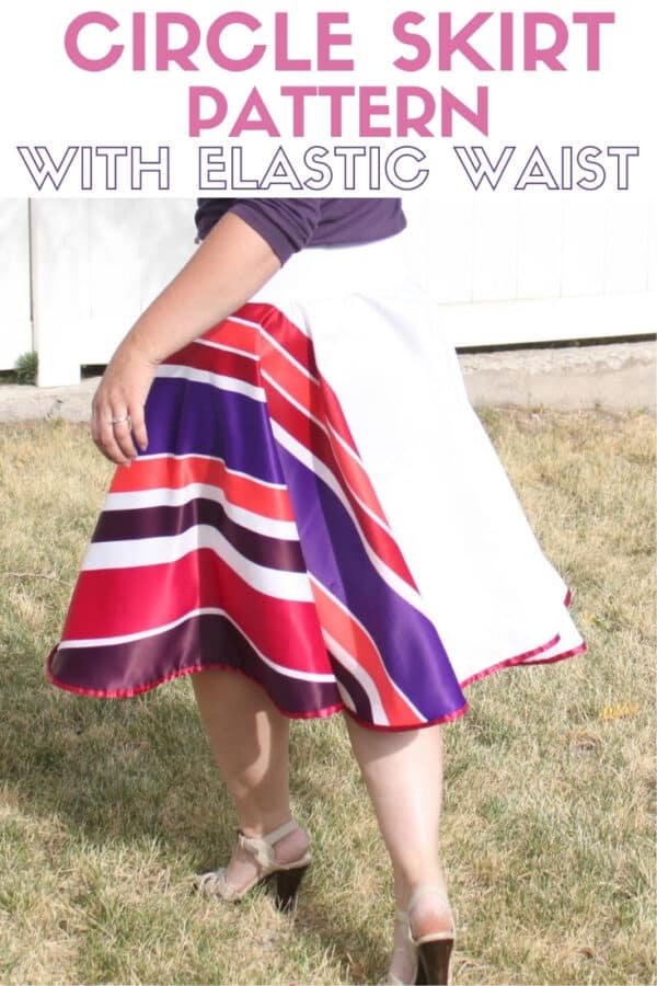 Circle Skirt Pattern and Sewing Tutorial - The Crafty Blog Stalker