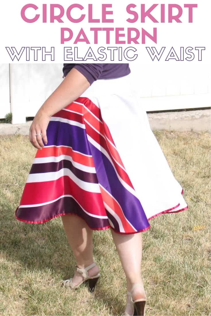 Circle Skirt Pattern and Sewing Tutorial - The Crafty Blog Stalker
