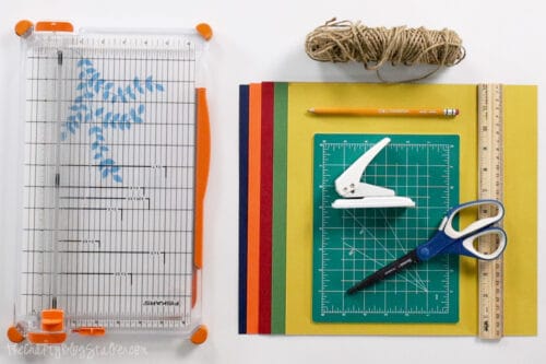 How To Make A Paper Banner Template - The Crafty Blog Stalker