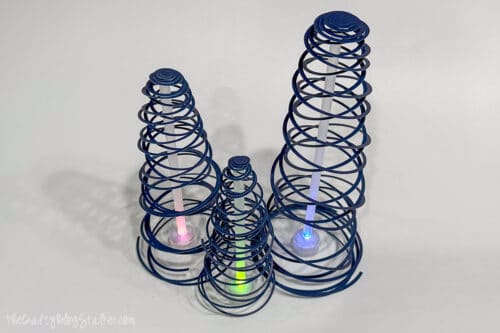 Spiral Paper Christmas Tree Craft - The Crafty Blog Stalker