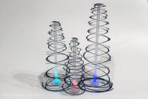 Spiral Paper Christmas Tree Craft - The Crafty Blog Stalker