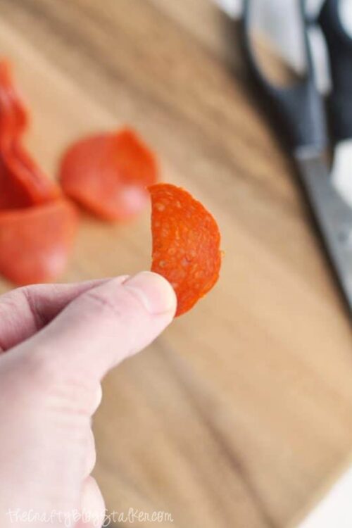 How to Make a Heart Shaped Pepperoni - The Crafty Blog Stalker