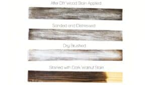 How to Weather Wood with Simple Supplies