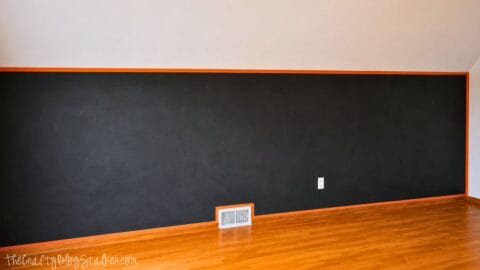 How to Paint a Chalkboard Wall the Easy Way