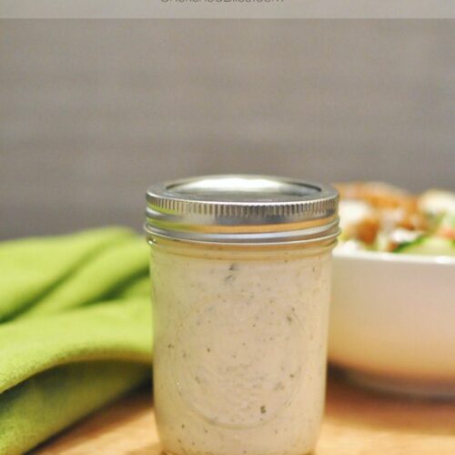 Healthy Ranch Dressing - The Crafty Blog Stalker