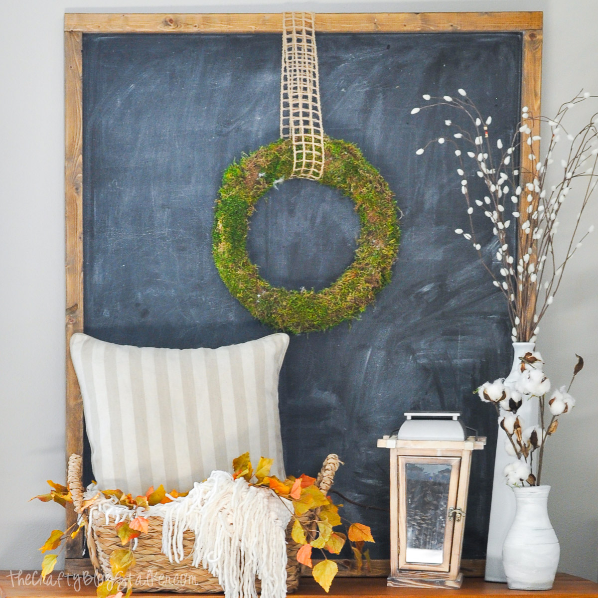 How to Build an Oversized Chalkboard - The Crafty Blog Stalker