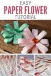 How to Make Easy Flowers with Paper Loops - The Crafty Blog Stalker