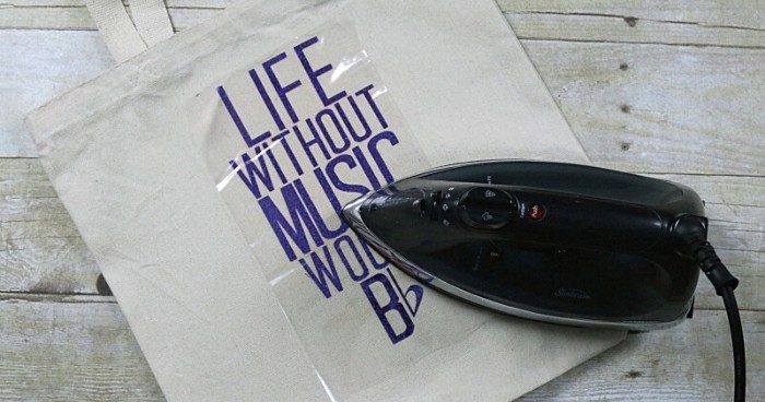 How to Make a Funny Music Tote Bag | Crafty Blog Stalker