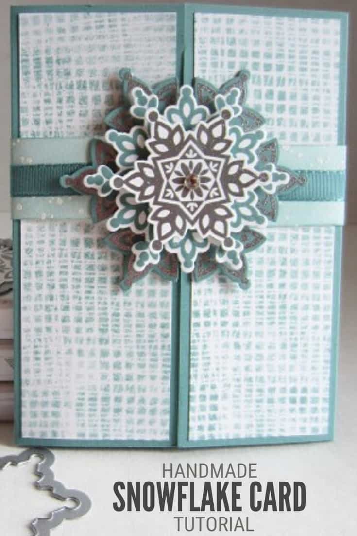 Make DIY Snowflake Cards - The Crafty Blog Stalker