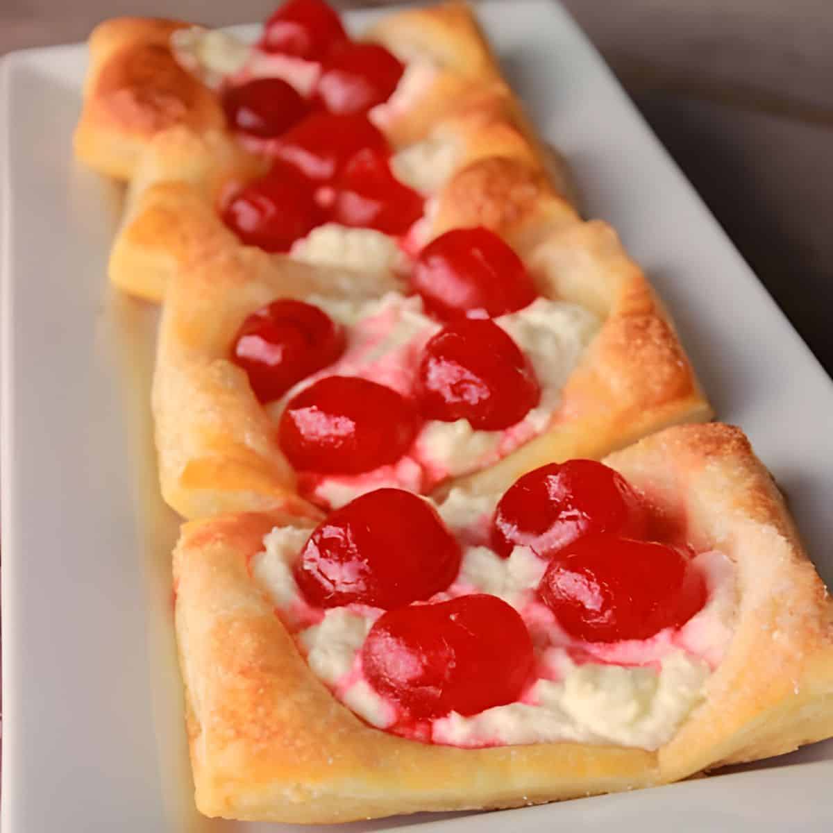 Cherry Cream Cheese Pastry Recipe - The Crafty Blog Stalker