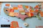 20 Ideas for Decorating with Maps - The Crafty Blog Stalker