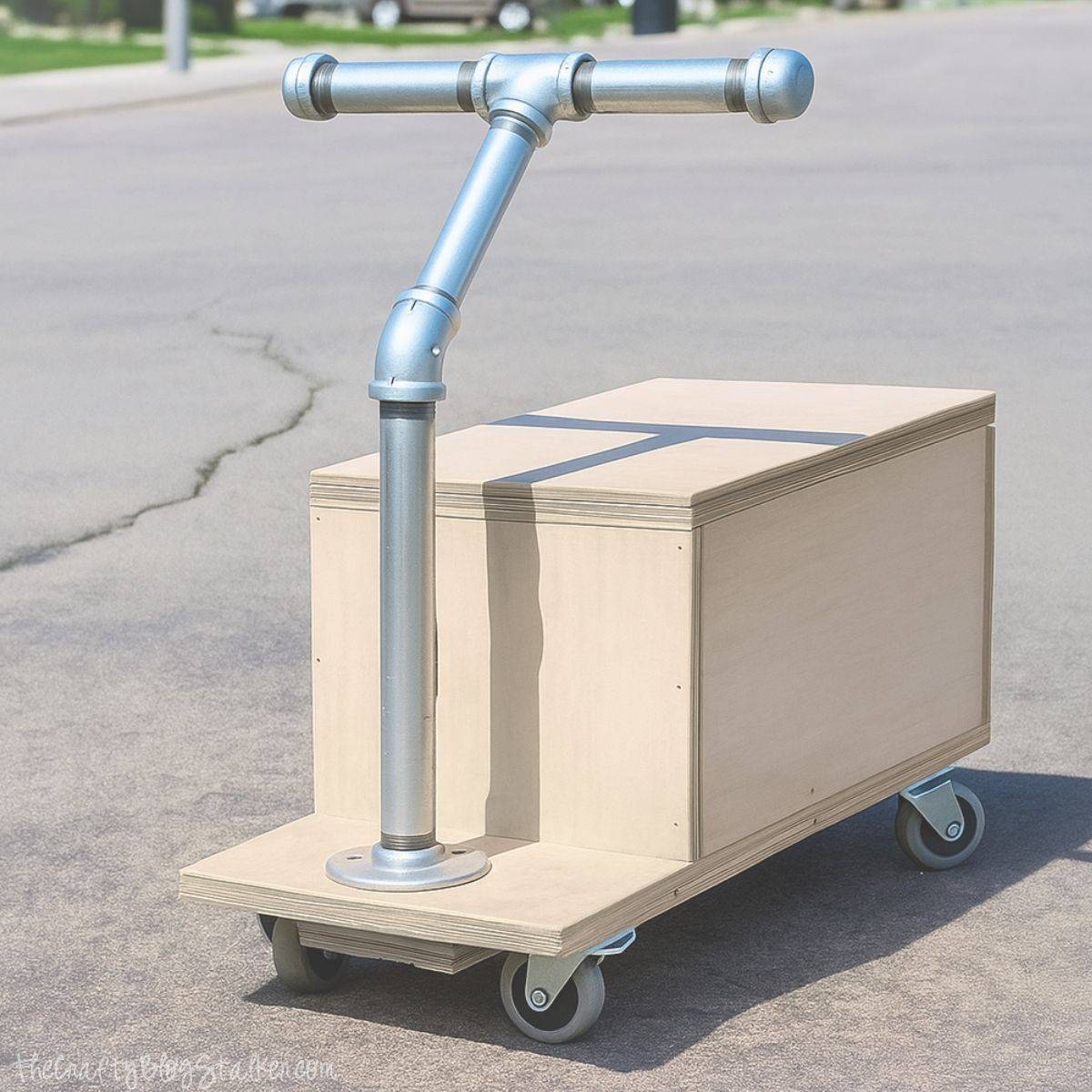 How to Build a Wood Ride-On Toy for Kids - The Crafty Blog Stalker