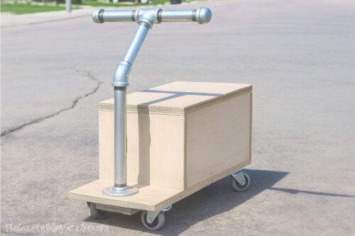How to Build a Wood Ride-On Toy for Kids - The Crafty Blog Stalker