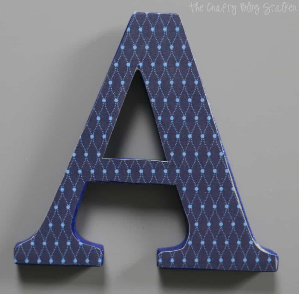 Decorate Monogram Letters for Wall Decor