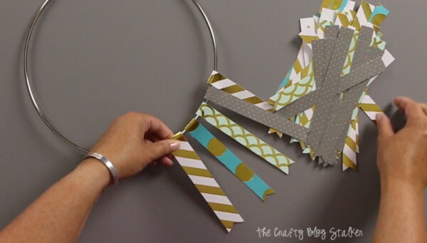 DIY Hanging Paper Mobile Craft | The Crafty Blog Stalker