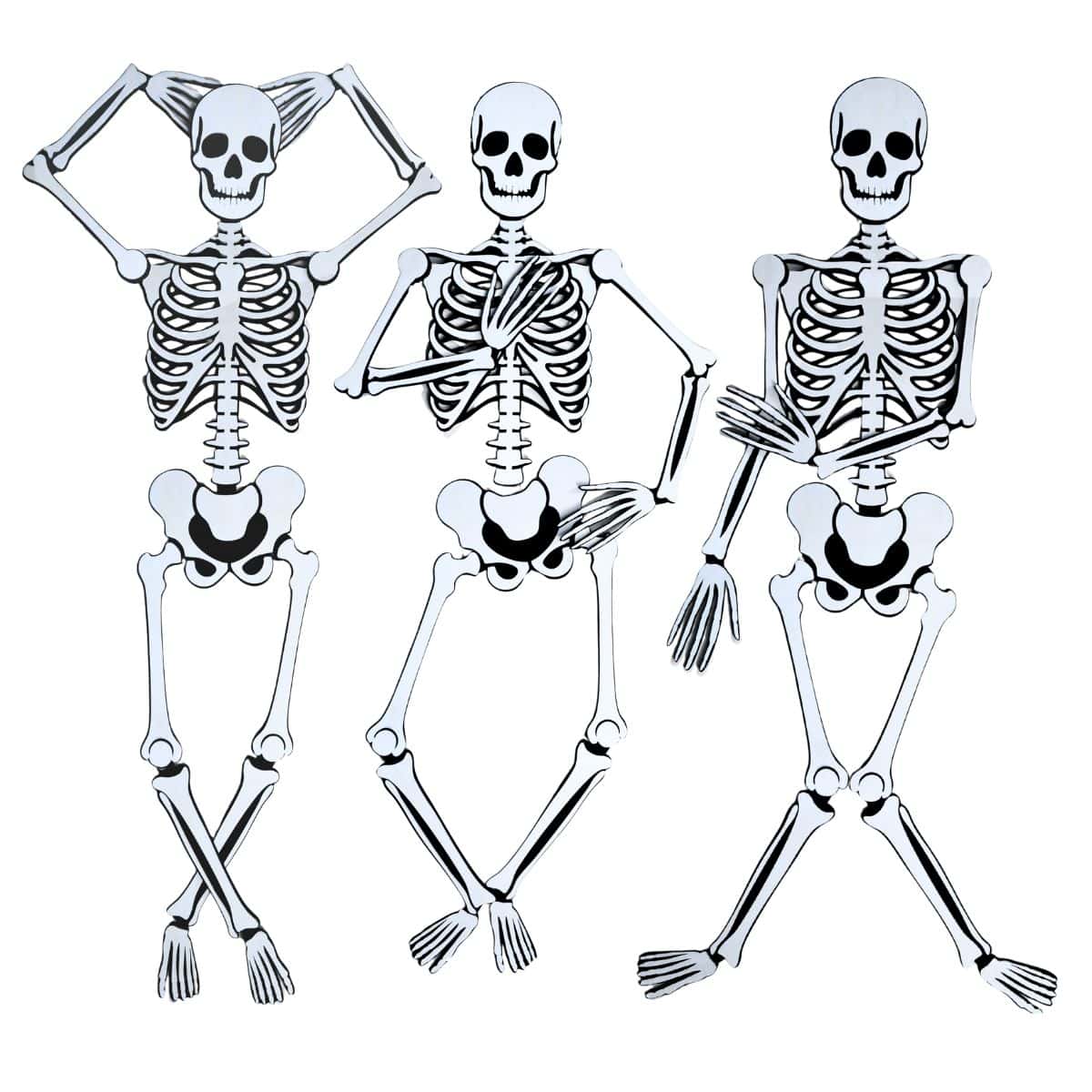 Make a Spooky Skeleton with Laser-Cut SVG Craft
