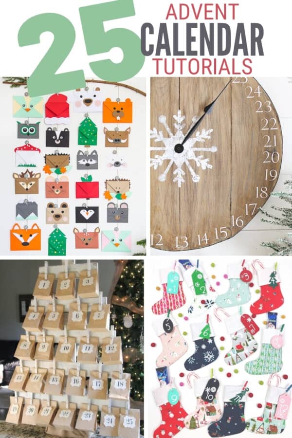 25 Easy To Follow Ideas For DIY Advent Calendars - The Crafty Blog Stalker