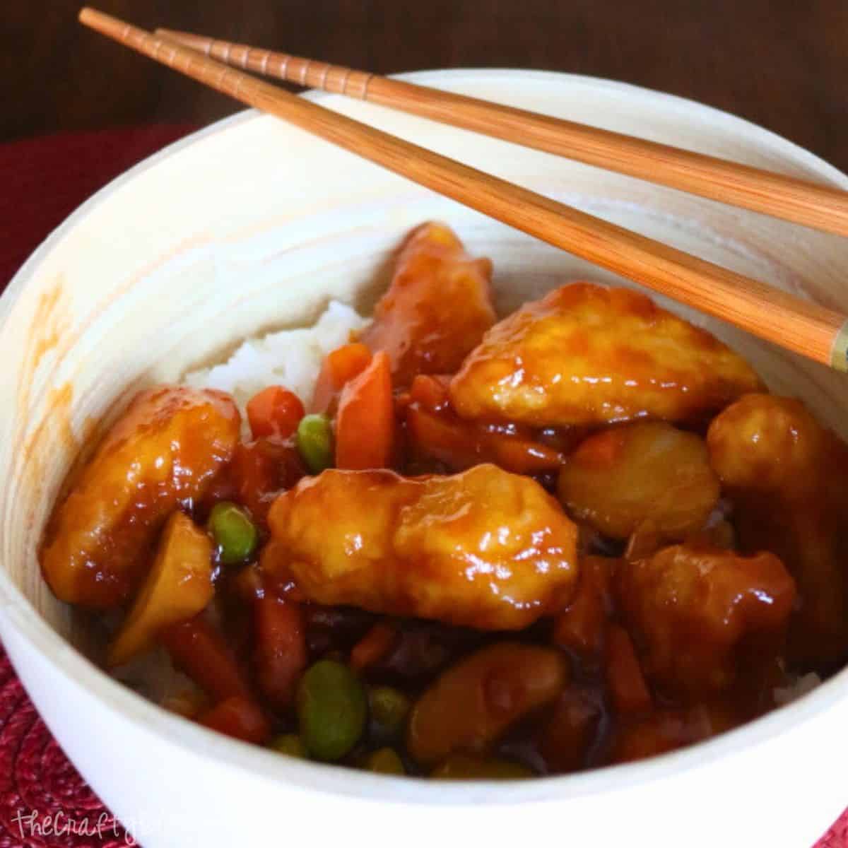 Easy P.F. Chang’s Chinese Orange Chicken - The Crafty Blog Stalker
