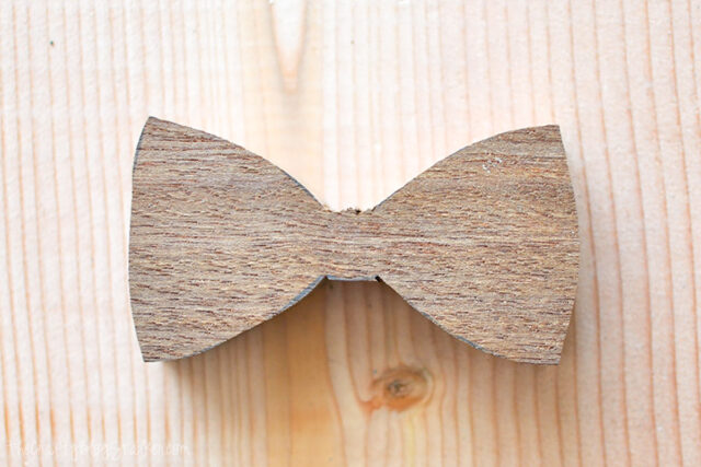 How to Make Wood Bow Ties - The Crafty Blog Stalker