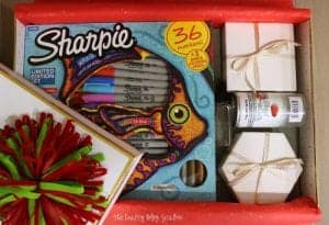 How to Make Sharpie Dyed Tile Coasters DIY Craft Kit Gift