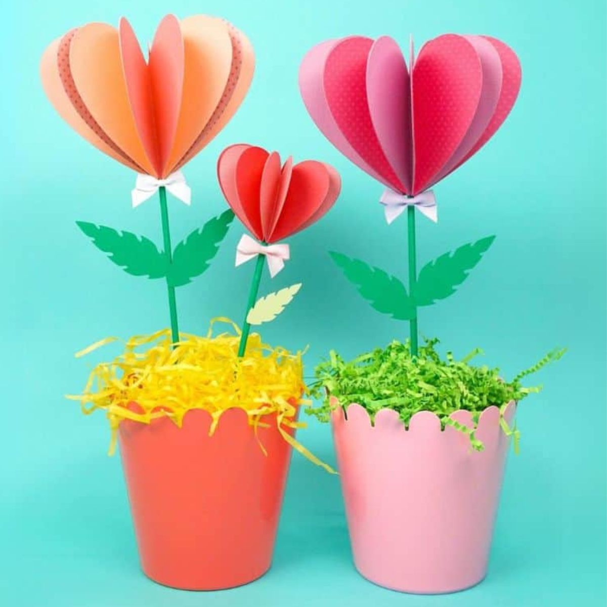 29 Simple Valentine's Paper Heart Crafts - The Crafty Blog Stalker