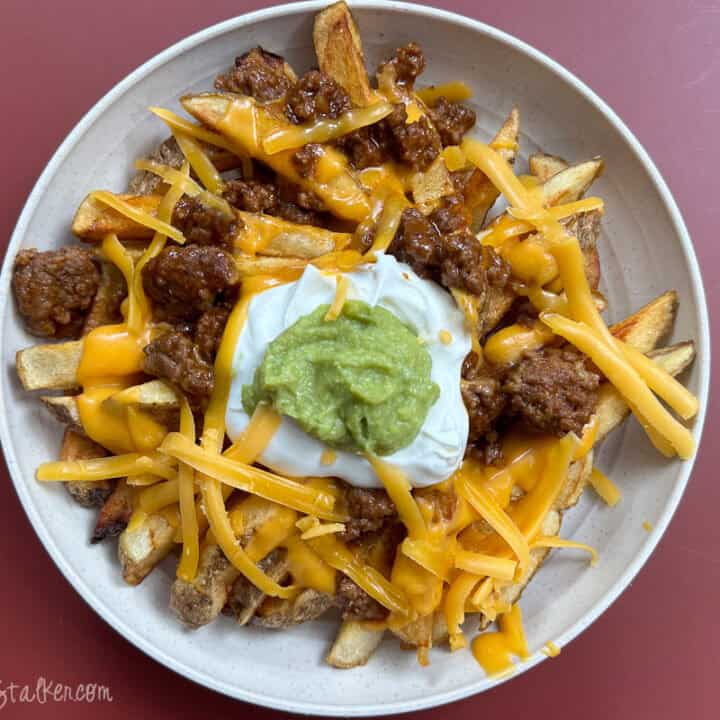 Ultimate Loaded Taco Fries - The Crafty Blog Stalker