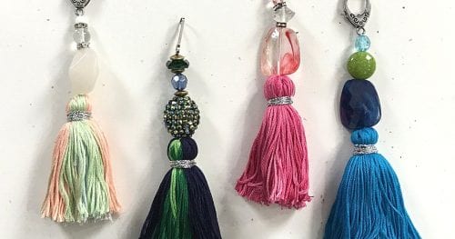How to Make a DIY Tassel Keychain - The Crafty Blog Stalker