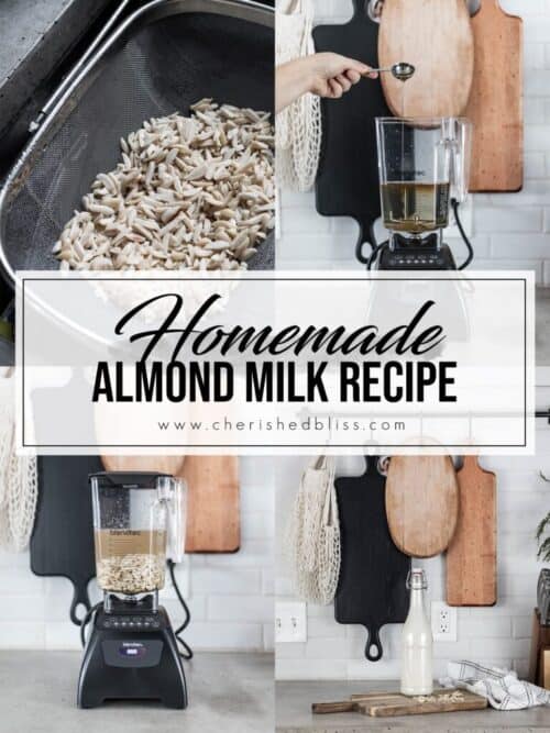 How to Make Homemade Almond Milk - The Crafty Blog Stalker