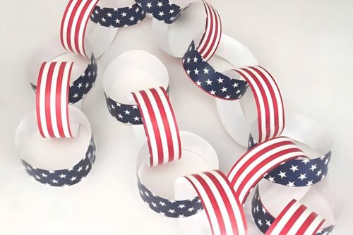 23 Red, White, and Blue Paper Crafts - The Crafty Blog Stalker