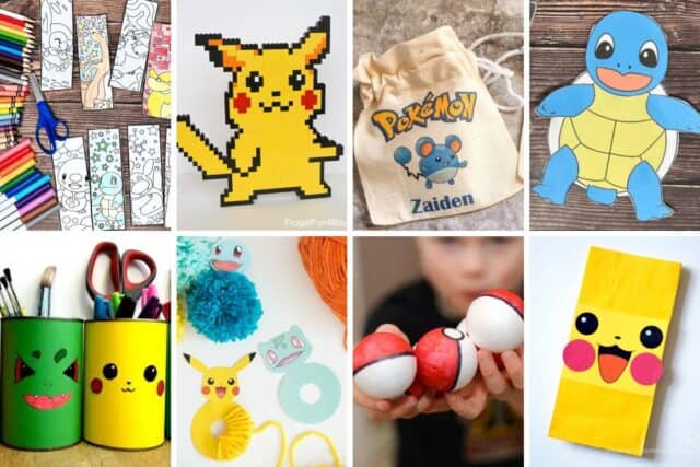 31 Pokémon Crafts for Adults and Kids - The Crafty Blog Stalker