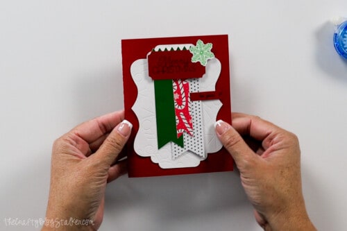 Make a Merry Christmas Handmade Card - Crafty Blog Stalker