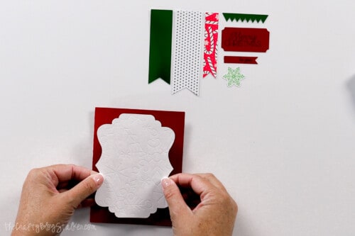 Make a Merry Christmas Handmade Card - Crafty Blog Stalker