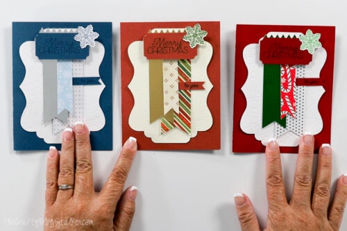 Make a Merry Christmas Handmade Card - Crafty Blog Stalker