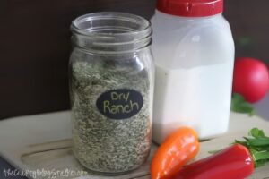Homemade Restaurant Ranch Dressing and Dry Mix
