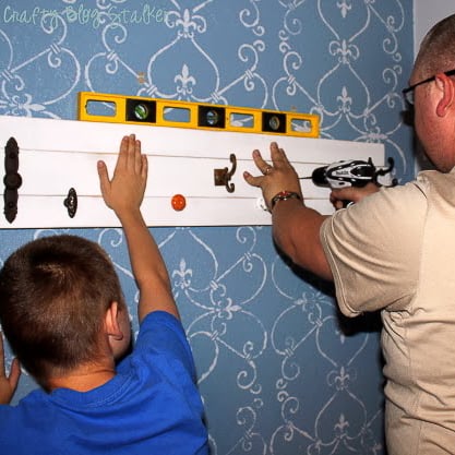 DIY Wall Coat Rack: Step-by-Step Guide - The Crafty Blog Stalker