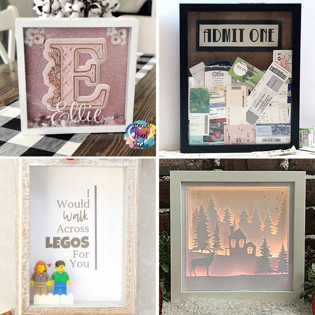 20 DIY Ideas To Personalize A Shadowbox The Crafty Blog Stalker