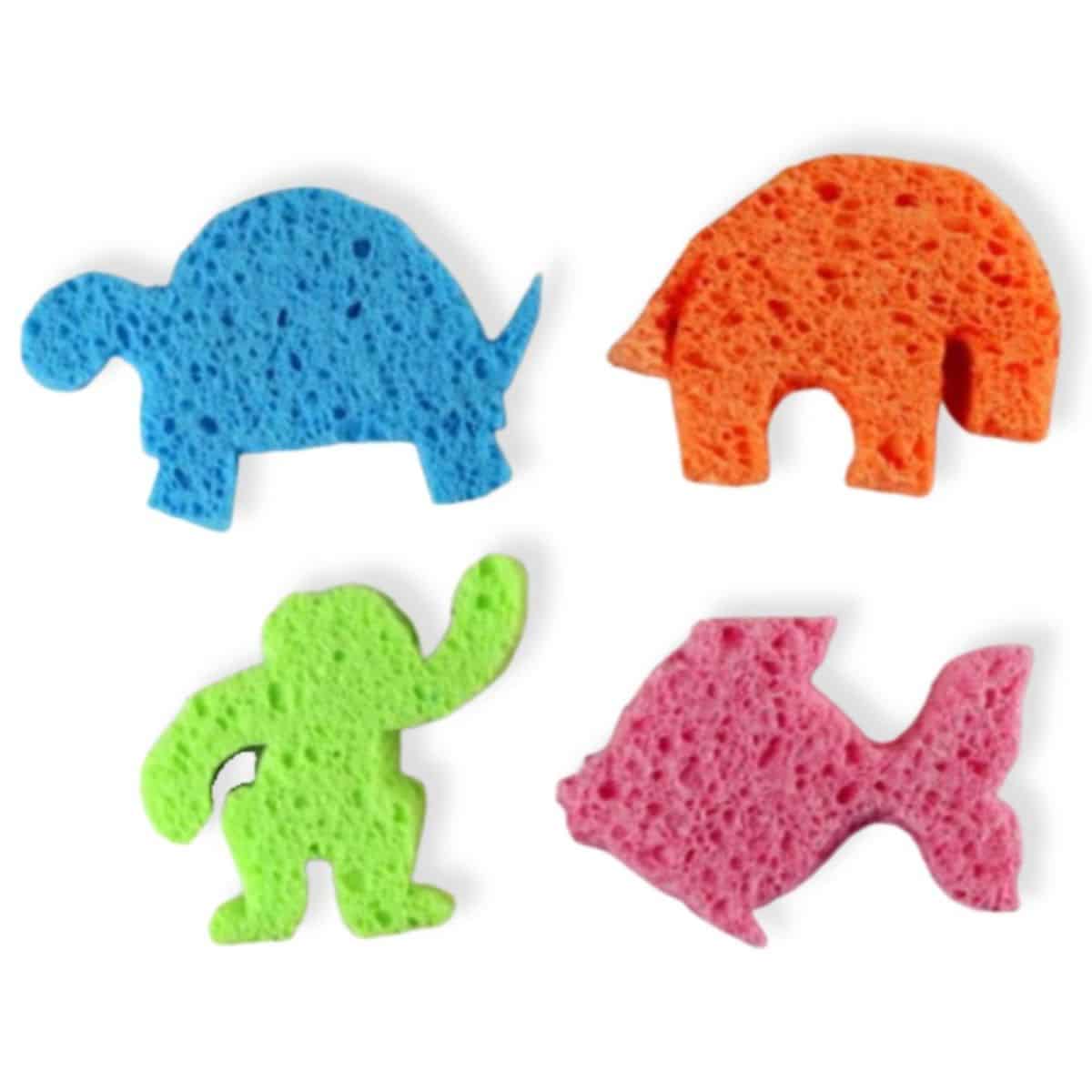 How to Make Fun Animal Shape Sponges - The Crafty Blog Stalker