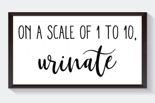 45 Funny Sayings for Bathroom Signs - The Crafty Blog Stalker