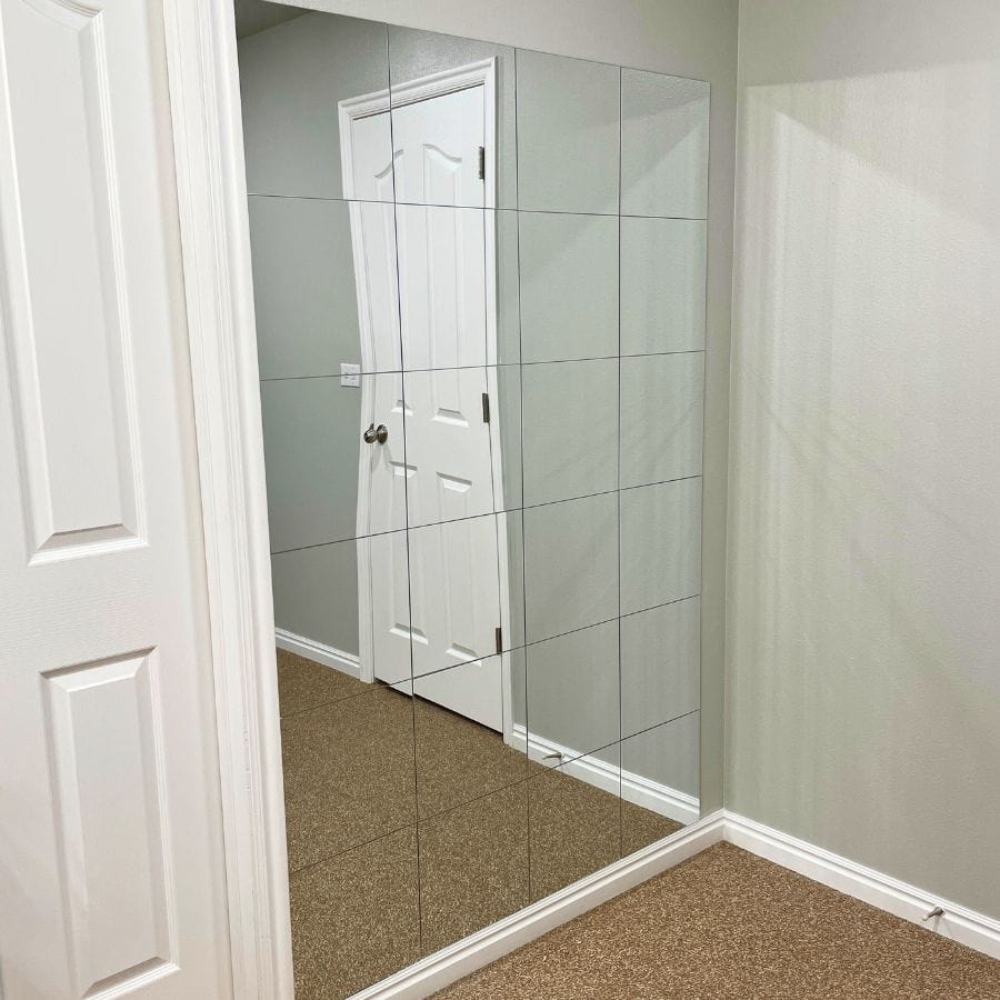 DIY Mirror Wall - The Crafty Blog Stalker