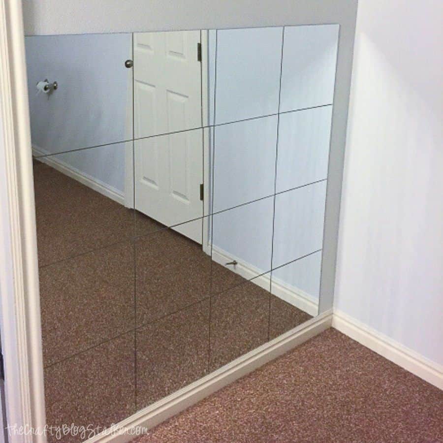 DIY Mirror Wall - The Crafty Blog Stalker